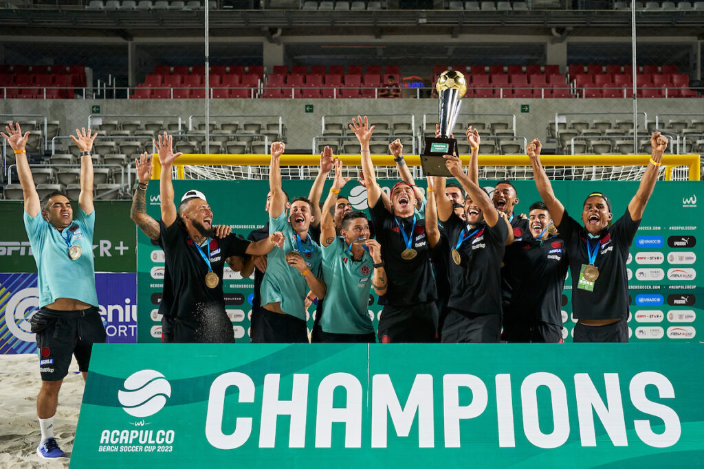 Colombia y Estados Unidos ganan la Copa Acapulco de Beach Soccer ...