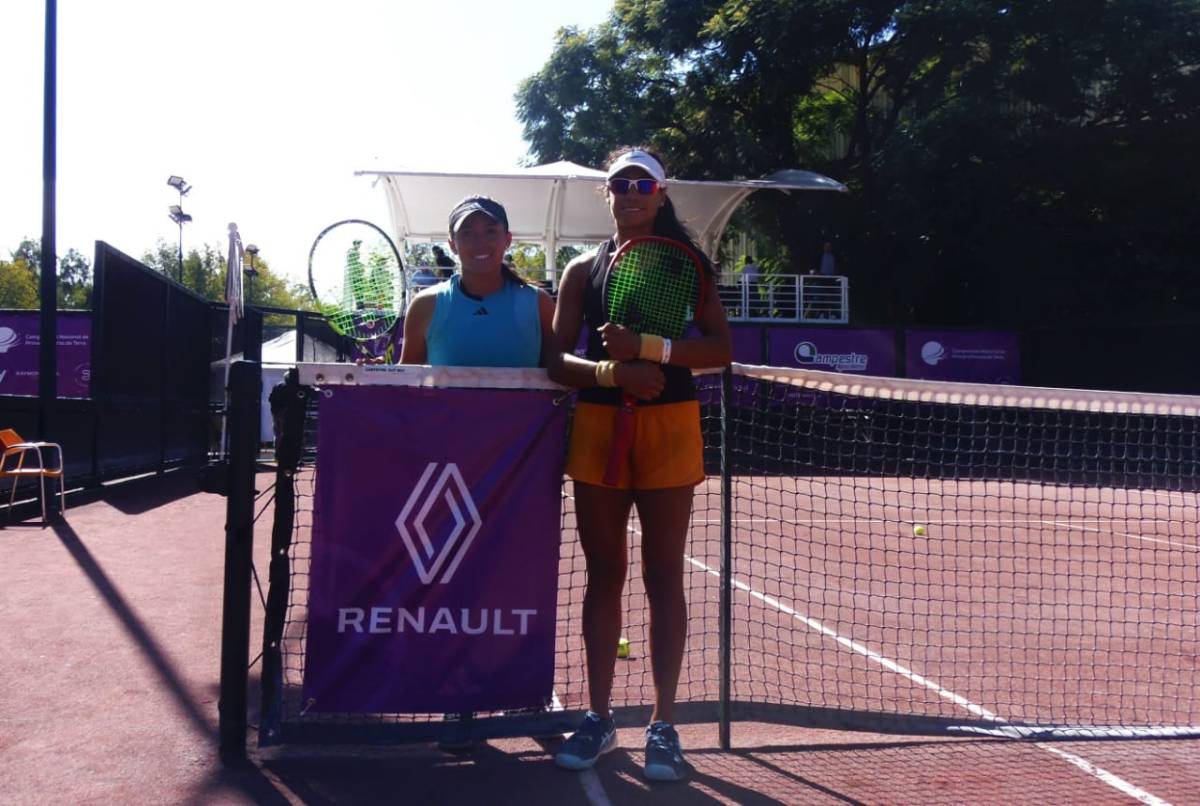 Jessica Hinojosa, doble monarca del Campeonato Nacional de Primera Fuerza de Tenis Femenil ...